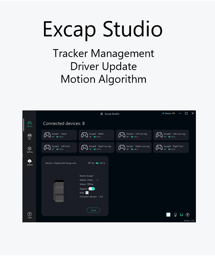 Elecholic – EXCAP Full Body Trackers