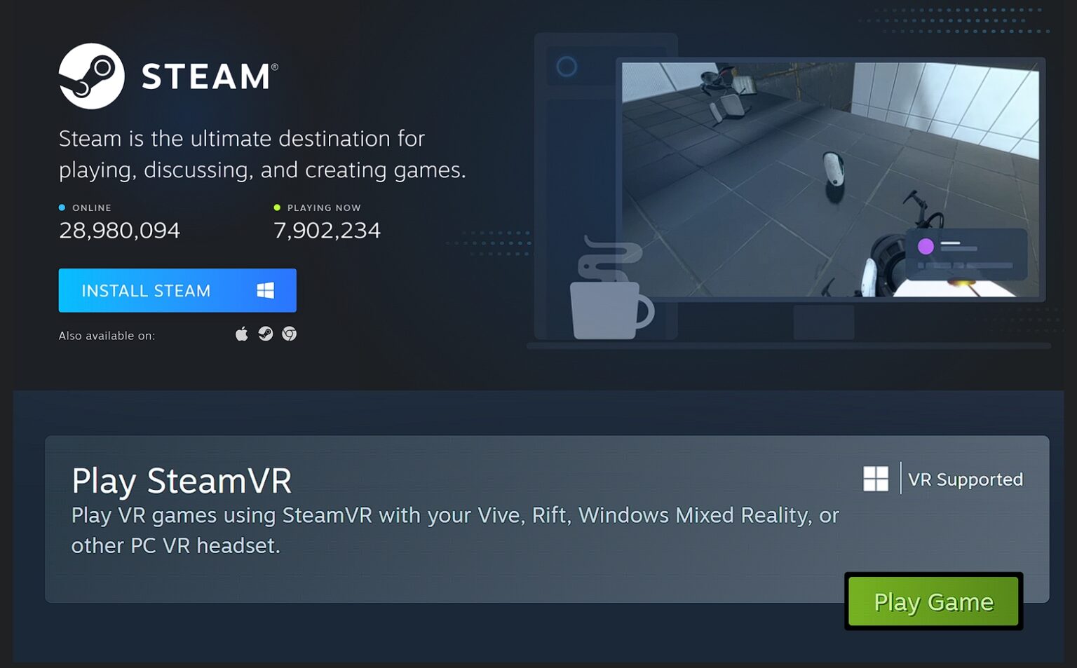 Connect with Steam VR – Elecholic
