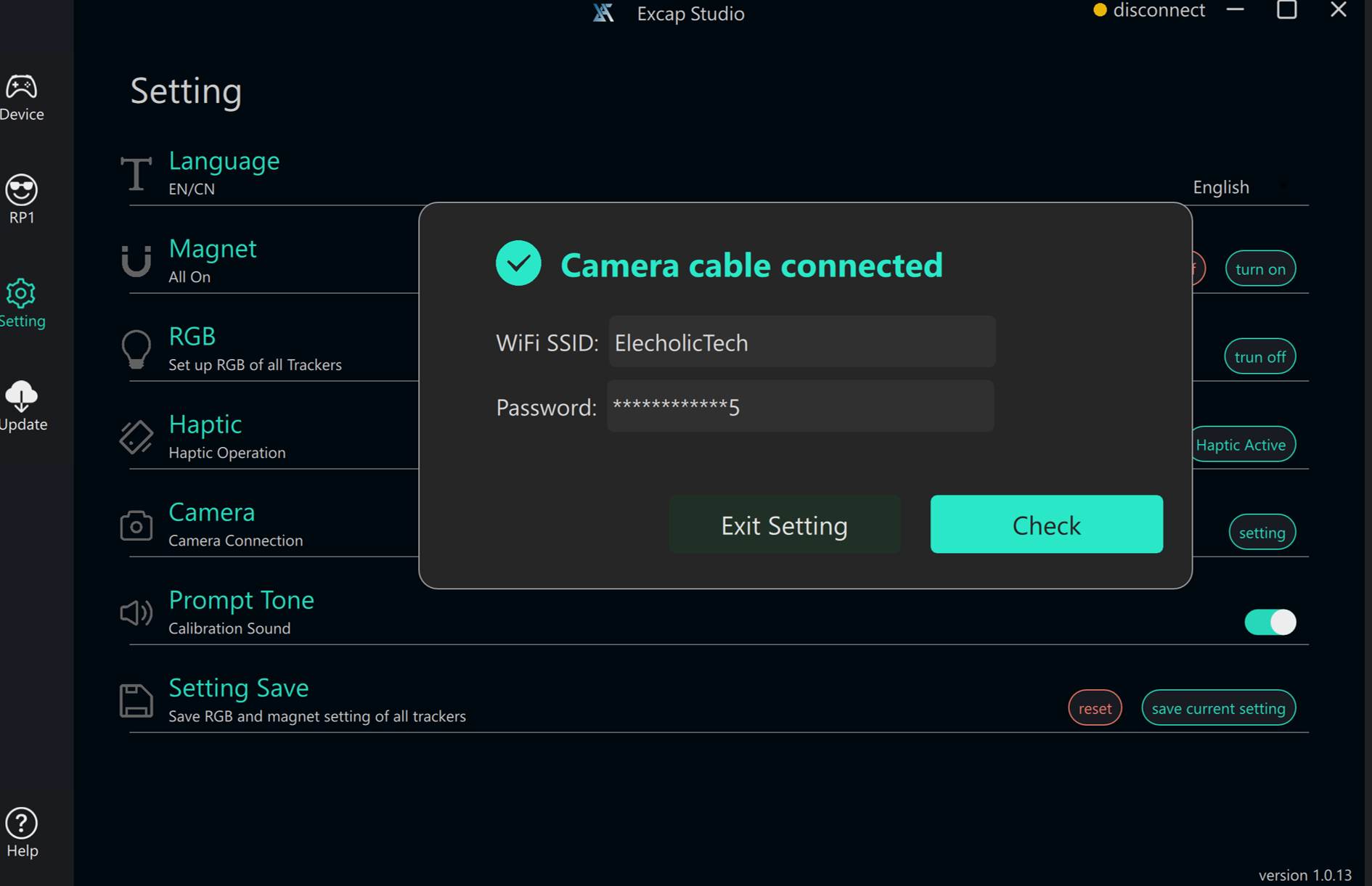 Camera Setting – Elecholic